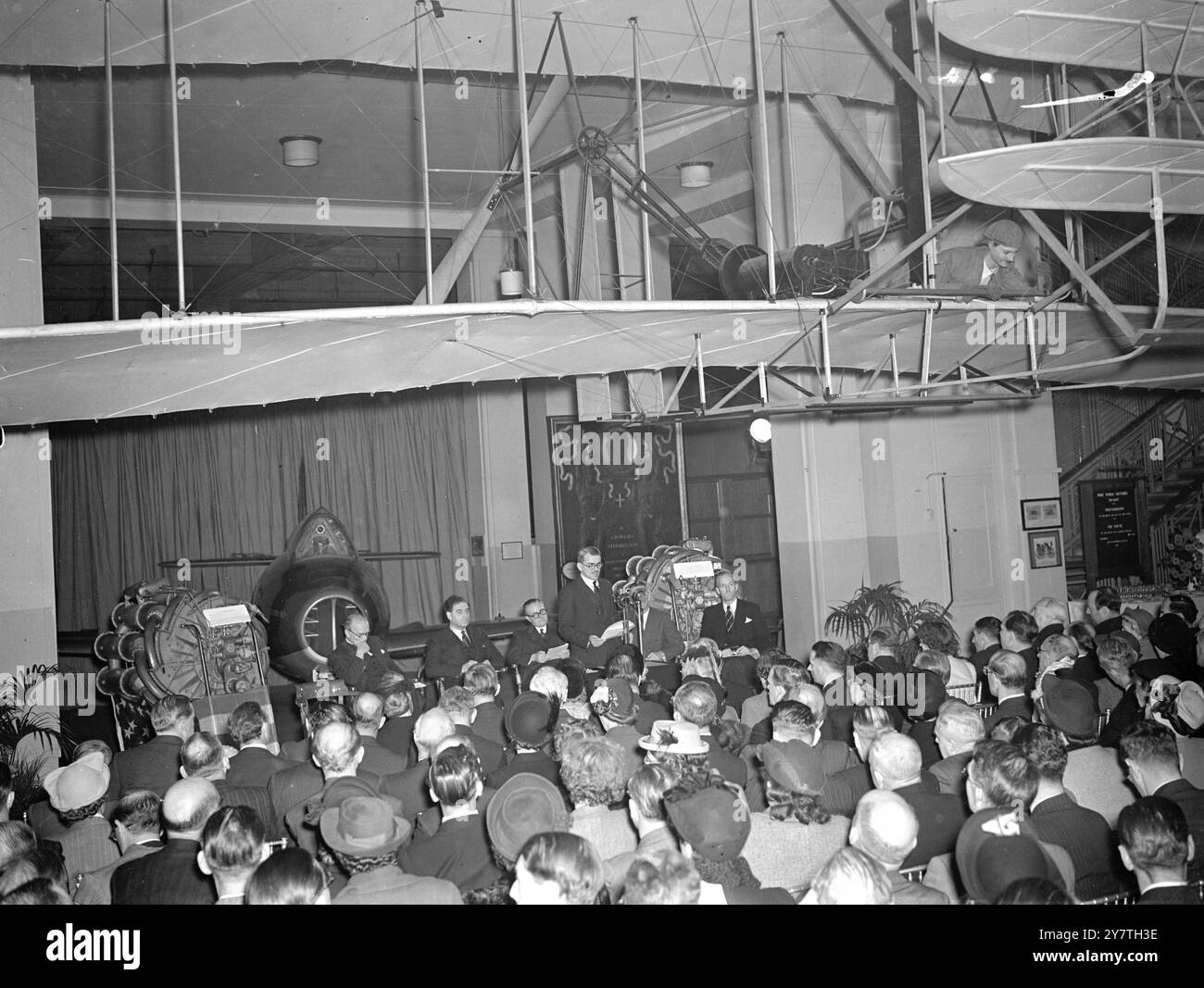 WHITTLE SEES HIS FIRST JETS HANDED TO NATION An epoch in aeronautical ...