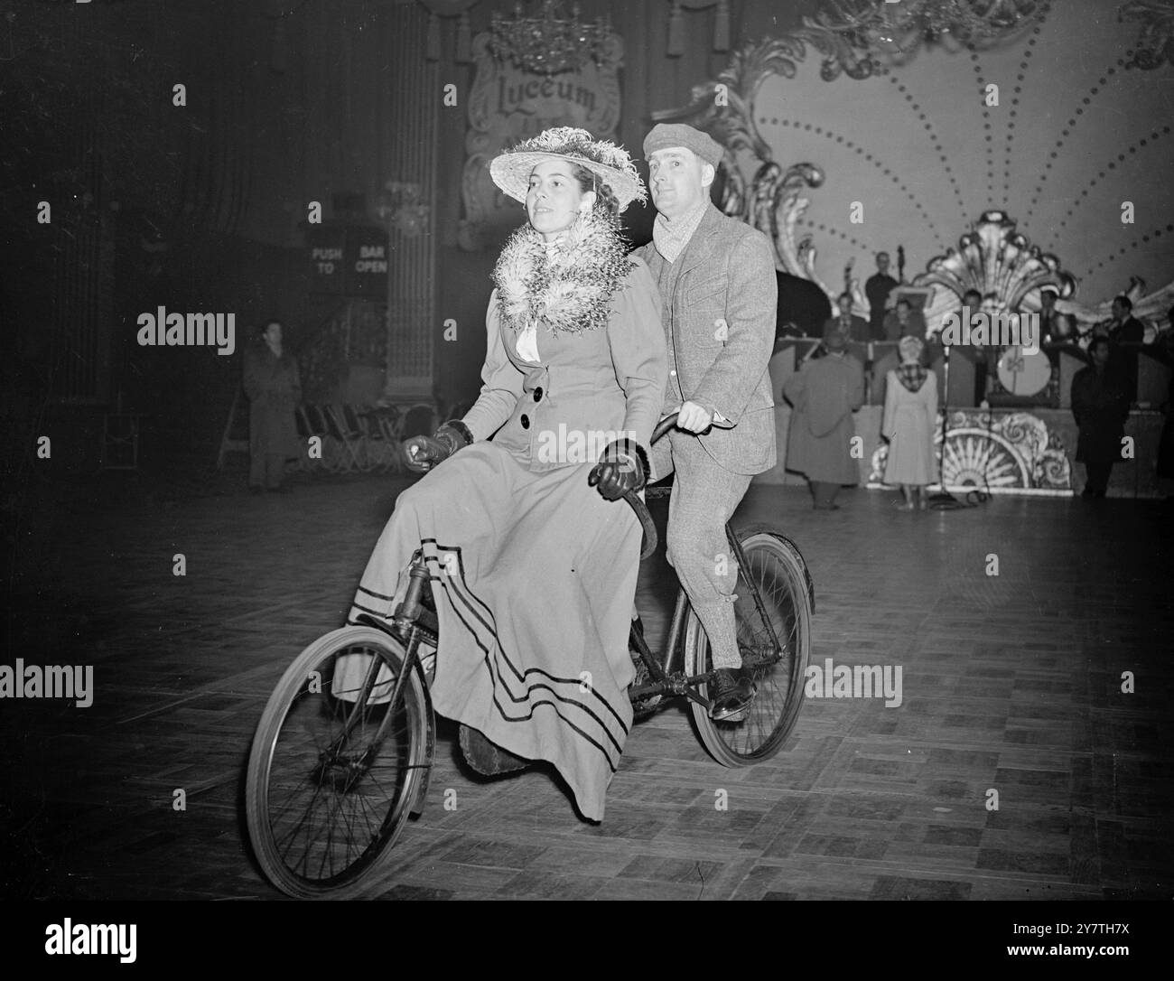 IT WAS ' LADIES FIRST ' IN 1890 Among 19th-century tandem riders it was ...