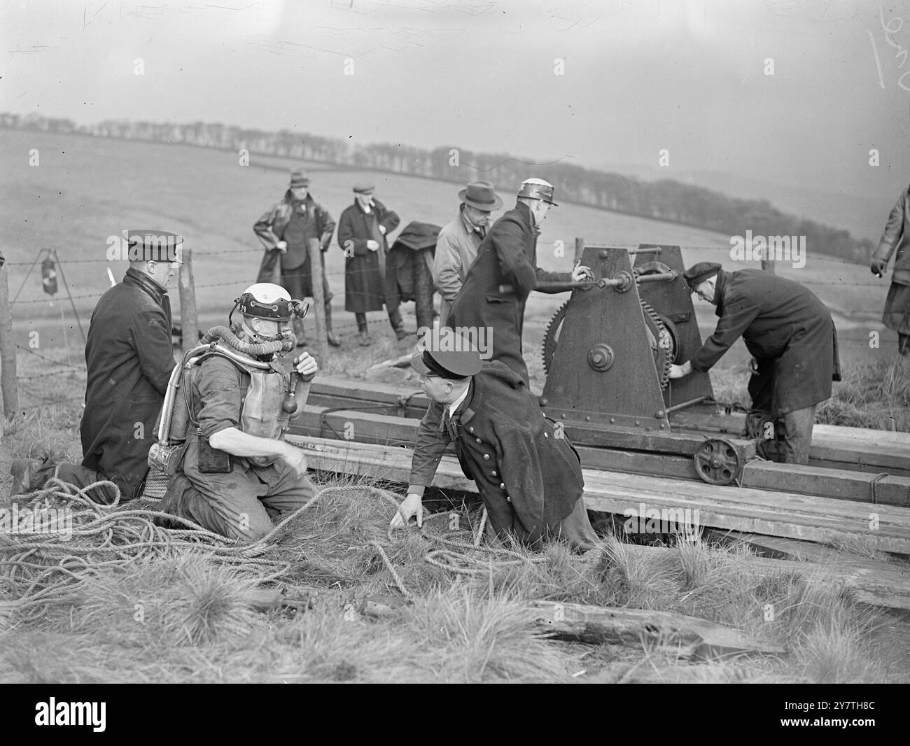 RESCUE SQUADS SEARCH MOORLAND SHAFTS FOR MISSING WOMAN - - Rescue ...