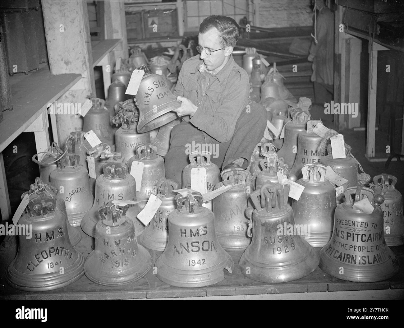 WARSHIP BELLS FOR SALE The Admiralty is holding a sale - with December ...