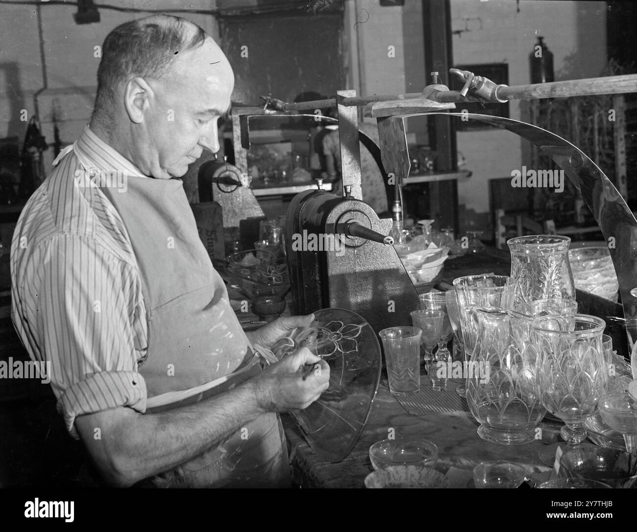 Artist on glass - Skilled backroom boy whose beautiful craftmanship ...