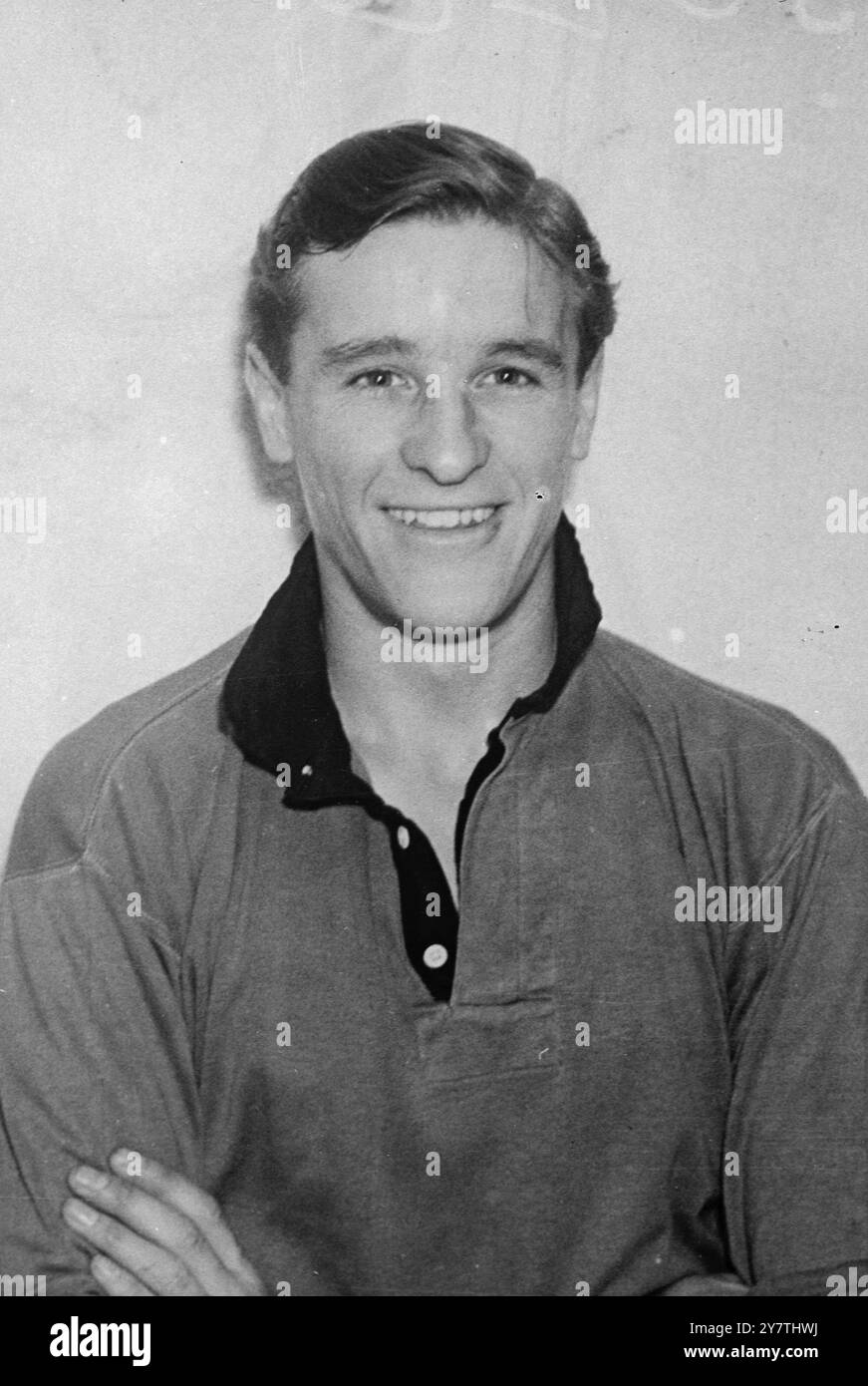 Eddie Russell , half-back for Wolverhampton Wanderers1 January 1951 ...