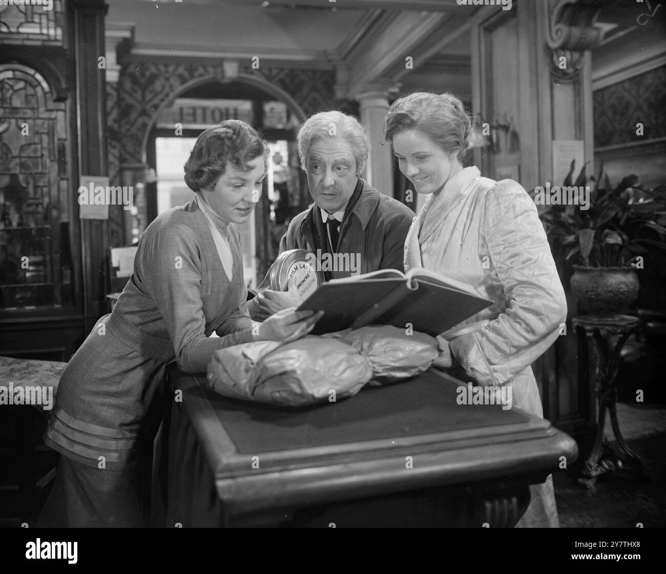 Actor Robert Donat - pictured here as cinematograph pioneer William ...