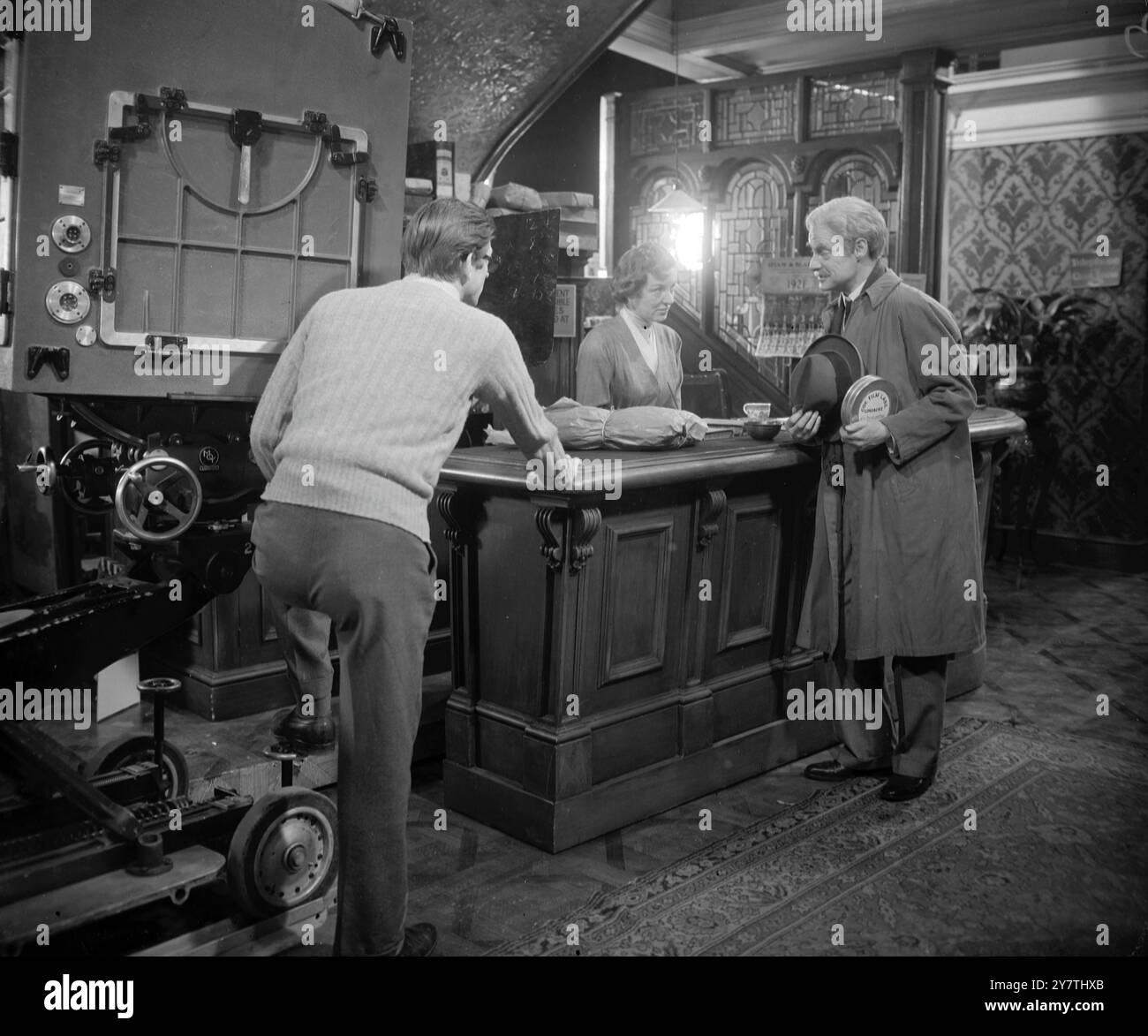 Actor Robert Donat - pictured here as cinematograph pioneer William ...