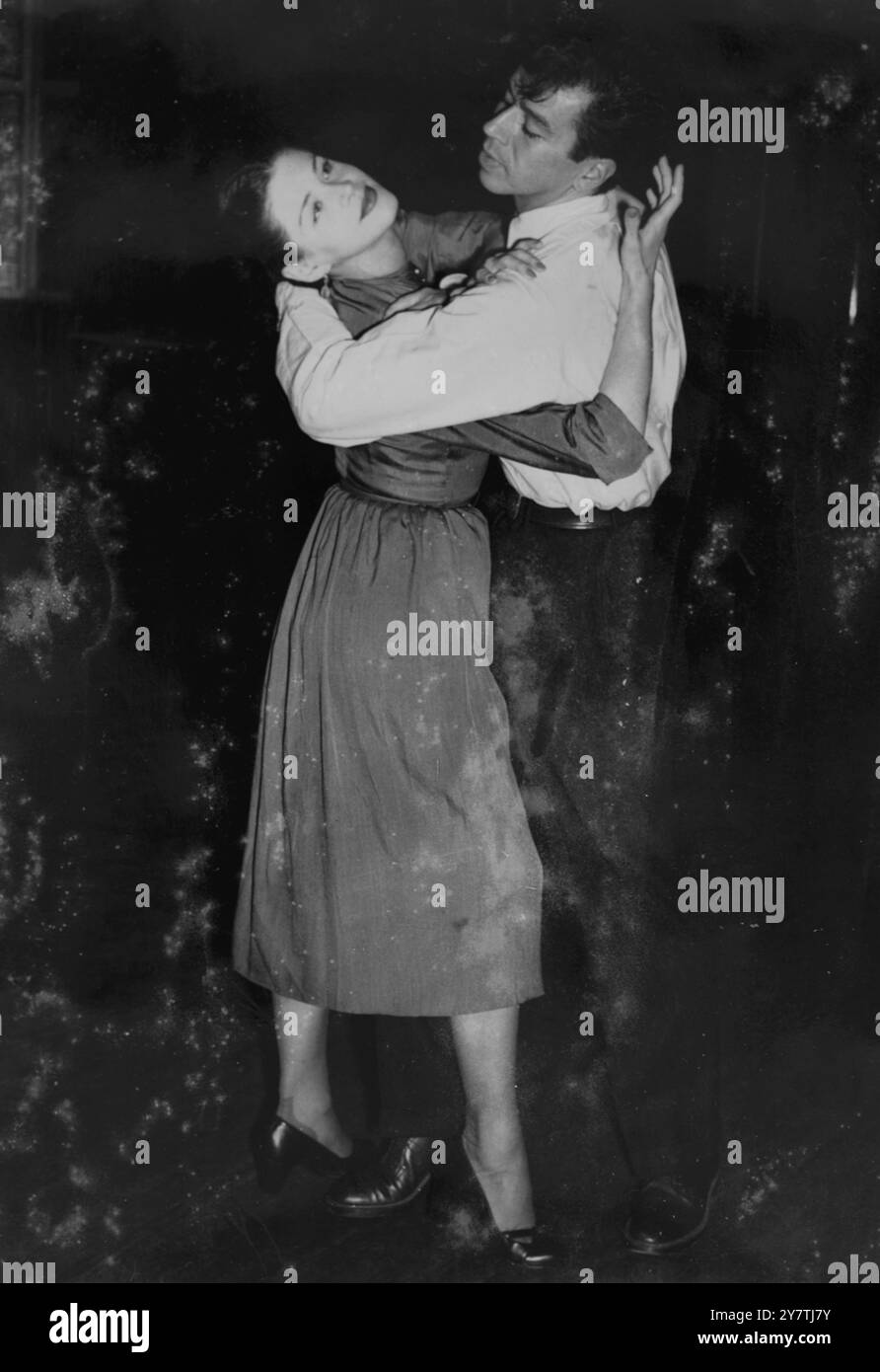 Melissa Hayden and Nicholas Magallanes, two members of the New York ...