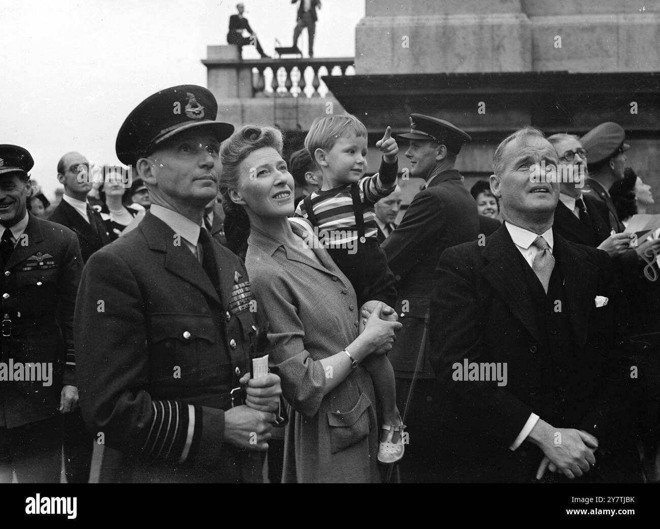 Marshal of the Royal Air Force Lord Tedder , (left) with Lady Tedder ...