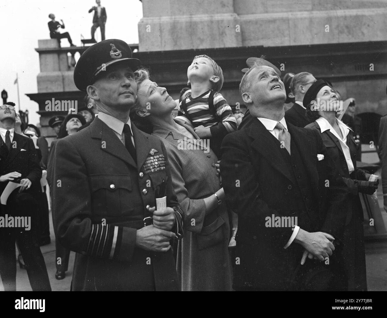 Marshal of the Royal Air Force Lord Tedder , (left) with Lady Tedder ...