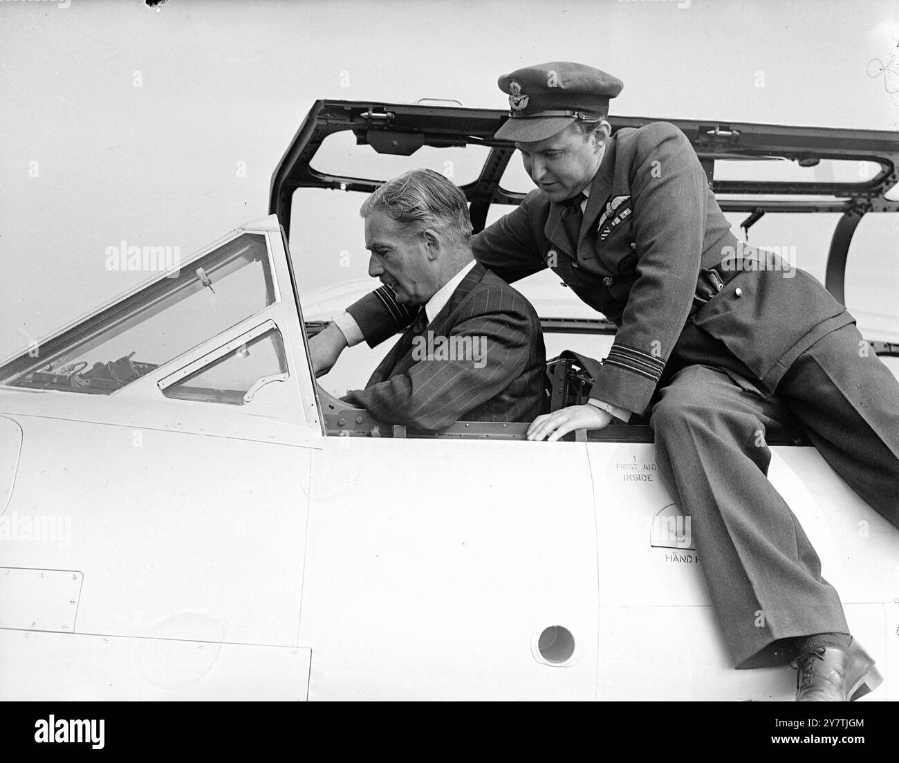 Anthony Eden has first jet flightSouthampton : Mr Anthony Eden had his ...