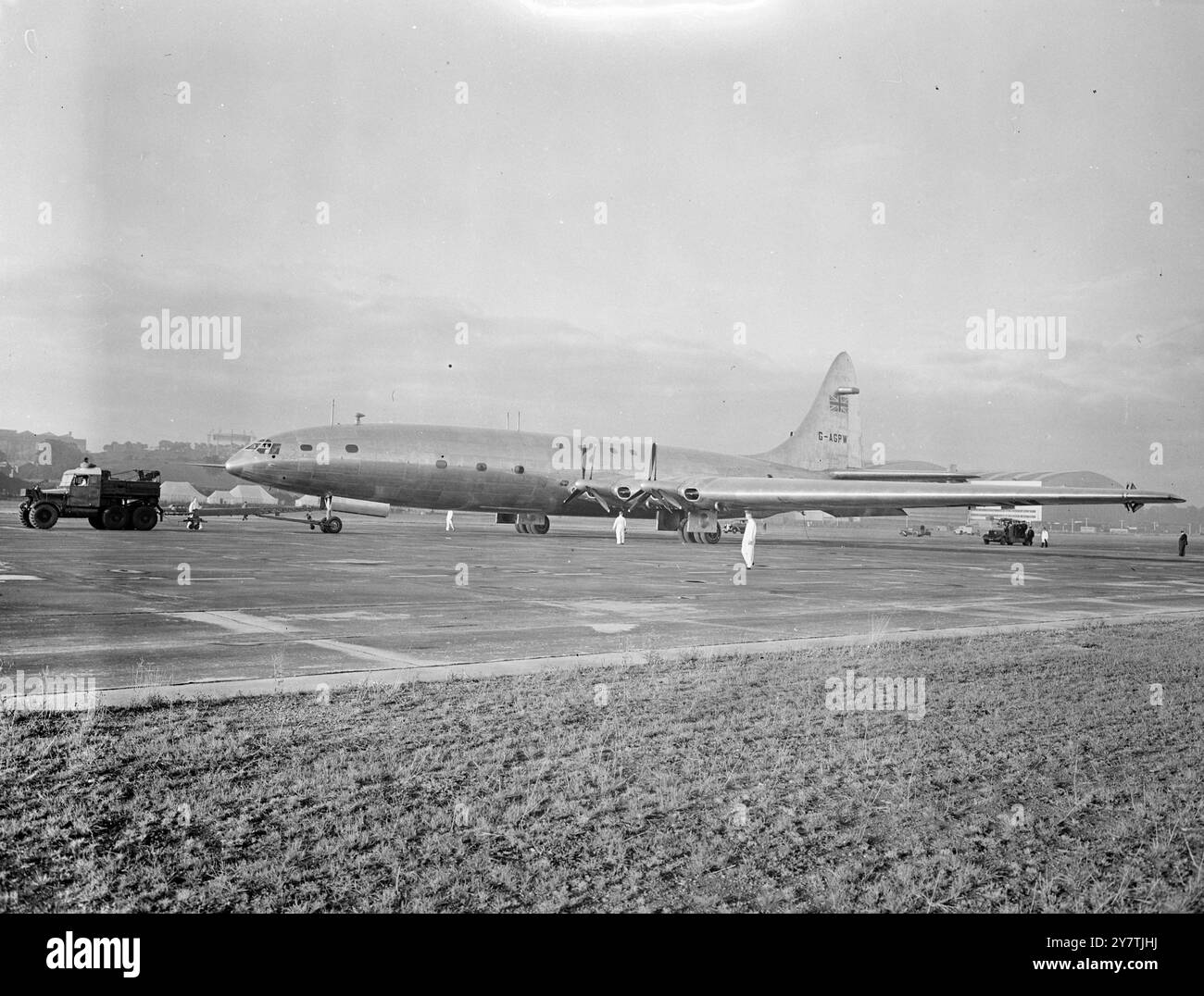 Brabazon undergoes first tests Bristol , England : The ' Brabazon I ...