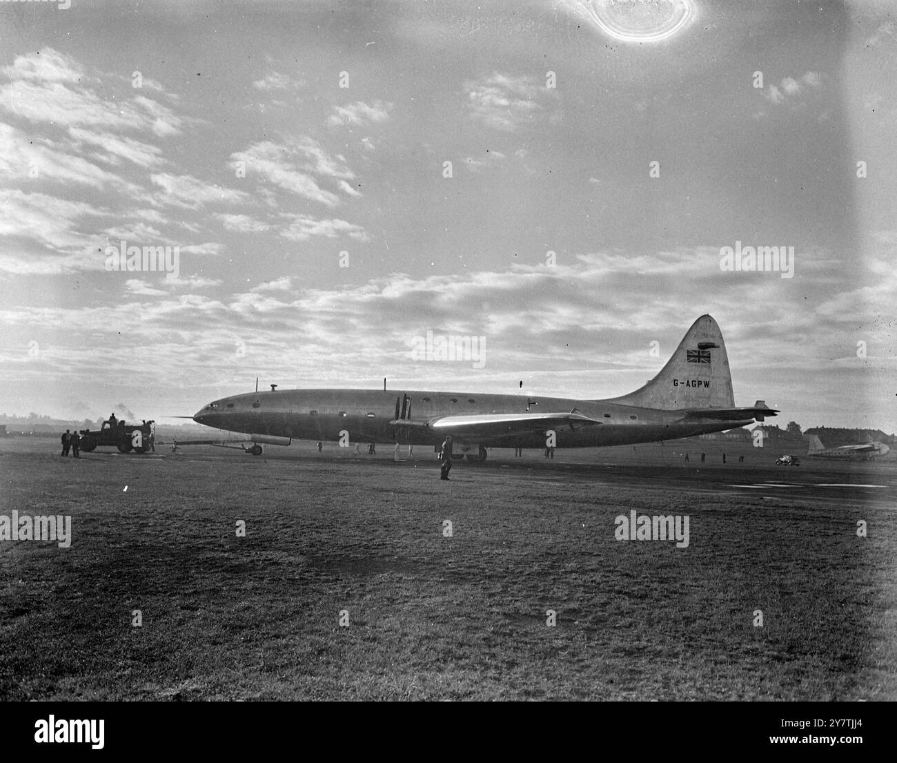 Brabazon undergoes first tests Bristol , England : The ' Brabazon I ...