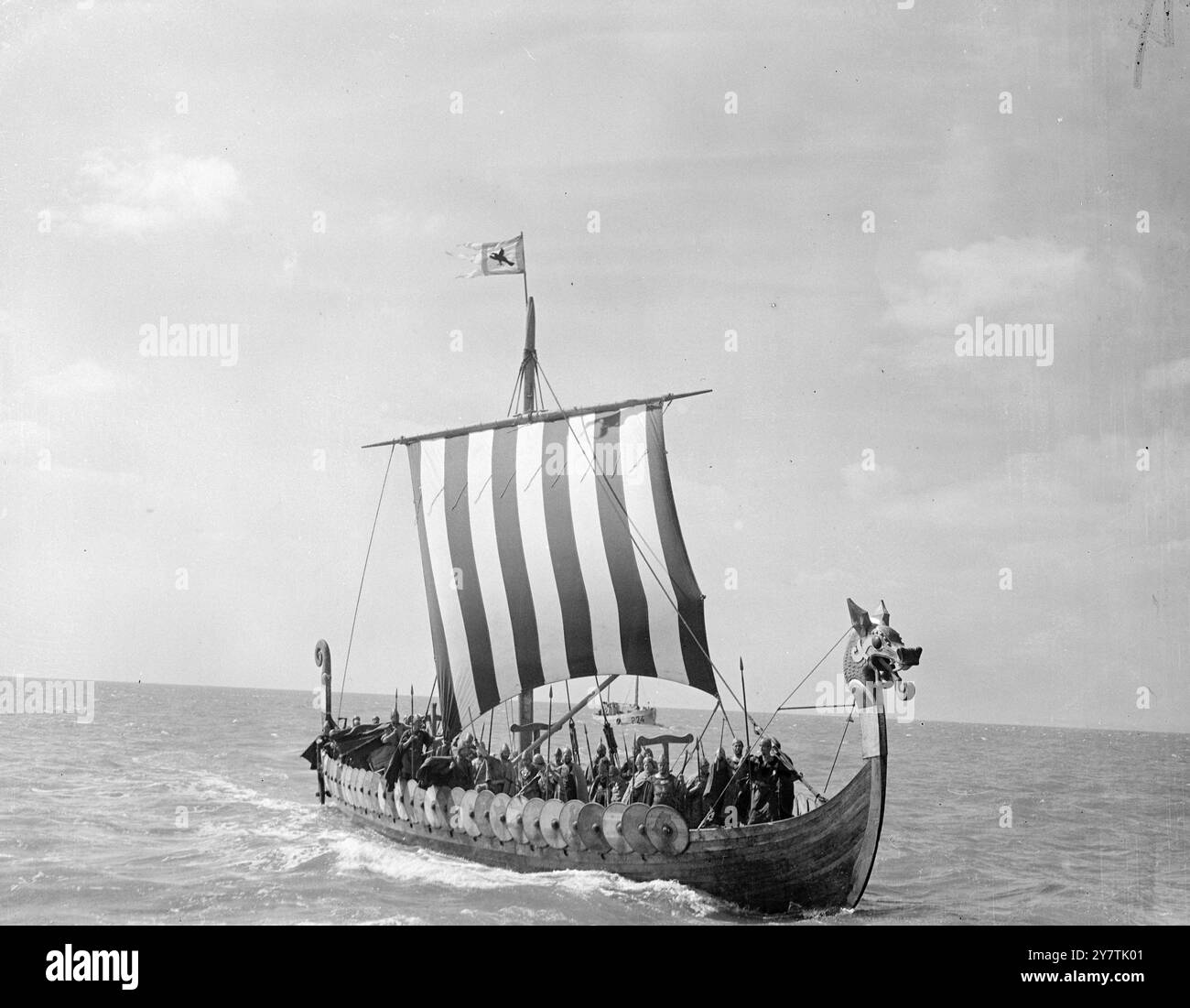 20th Century Vikings ' invade' BritainBroadstairs , Kent : Fierce ...