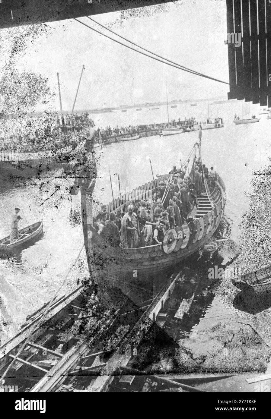 Invasion force on its way to EnglandCopenhagen, Denmark : This Viking ...