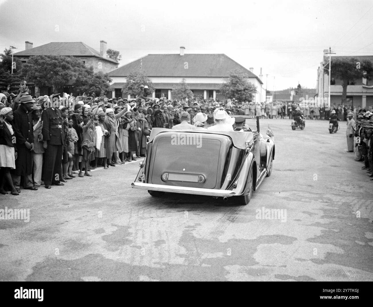 Royal tour of South Africa The Royal family were greeted by shouts and ...