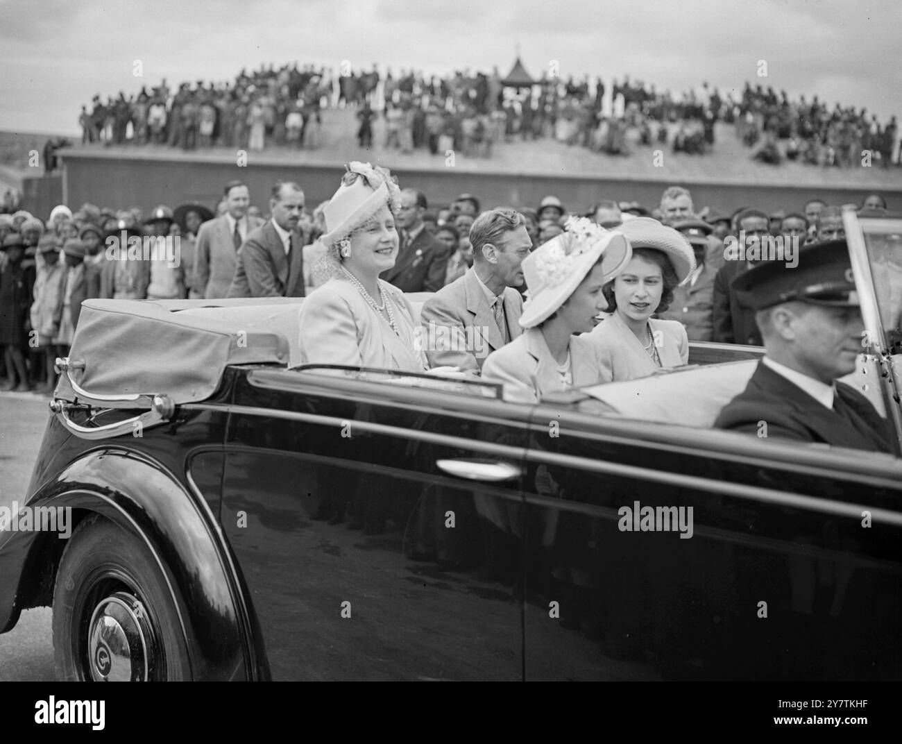 Royal tour of South Africa The Royal family were greeted by shouts and ...