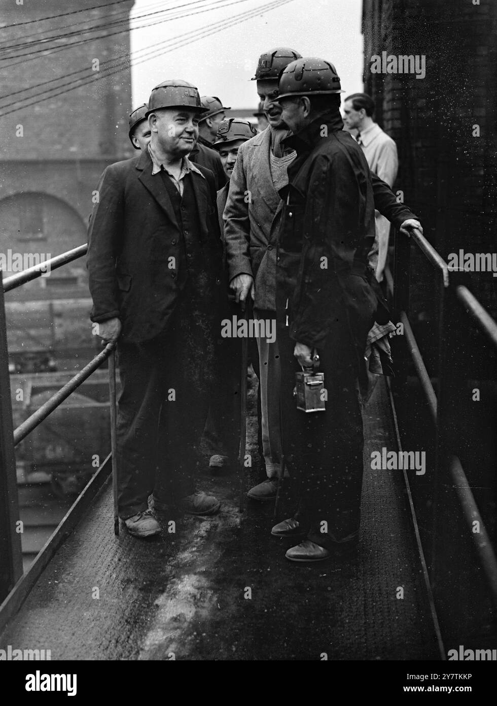 American Ambassador to Great Britain visits Yorkshire mine - Mr Lewis ...