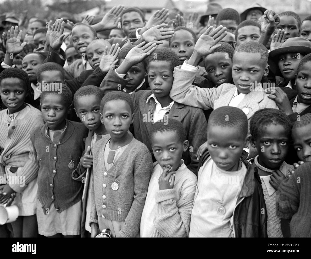 Royal tour of South Africa The Royal family were greeted by shouts and ...