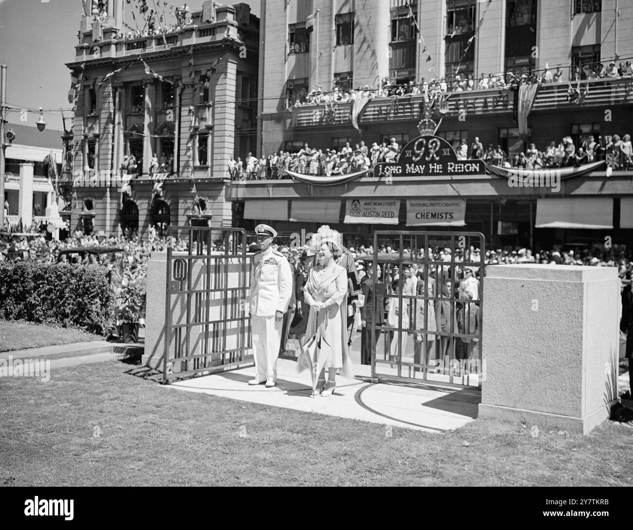 Royal Tour of South Africa Royal Family in Durban King George VI and ...