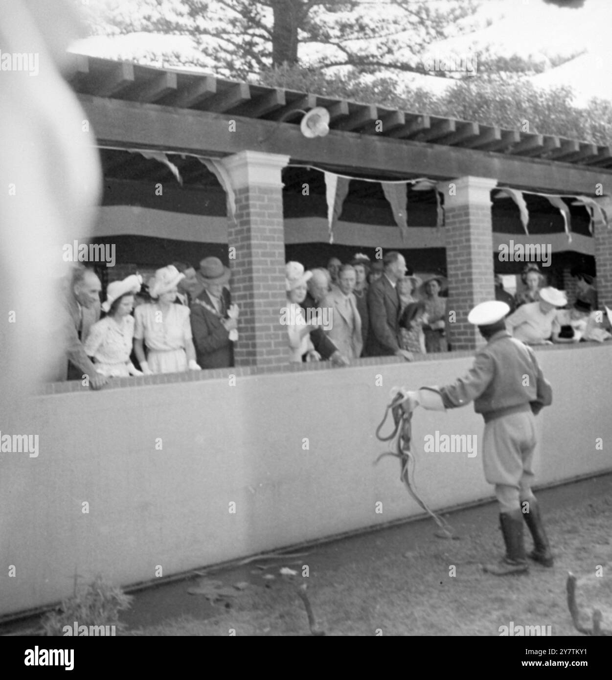 Royal tour of South Africa Visit to Snake Park at Port Elizabeth . The ...