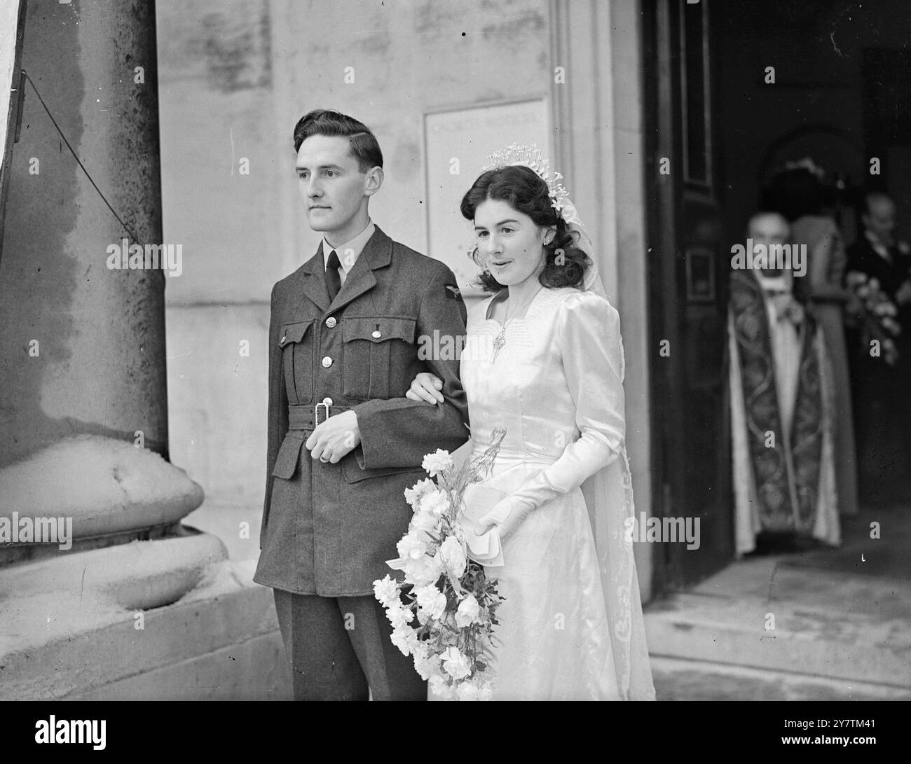 The wedding at St John's Church , St John's Wood , London of Miss Jean Margaret MacDonald to Mr ...