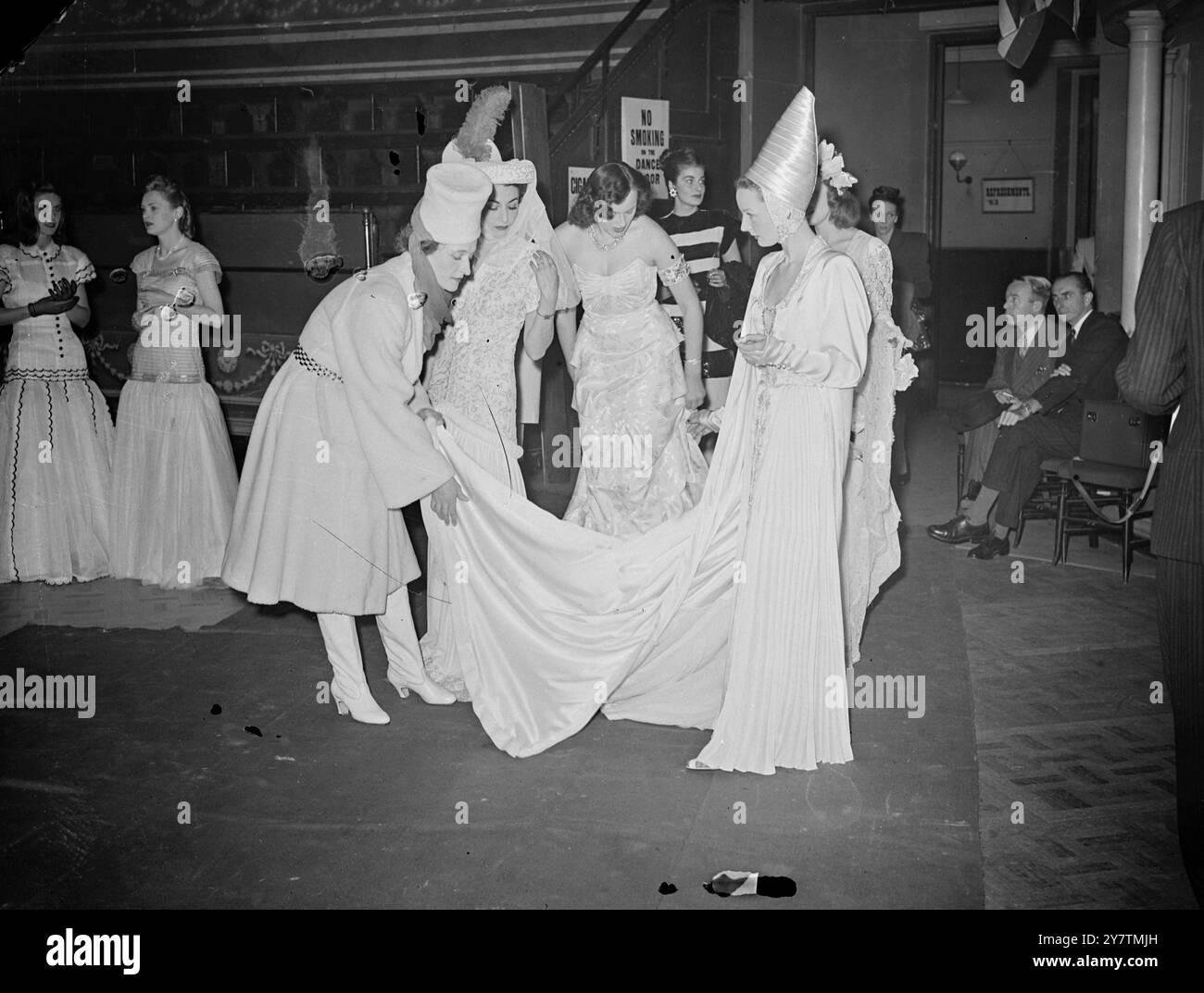 British Milliners - rehearsal for Midnight Parade of Fashion - The ...