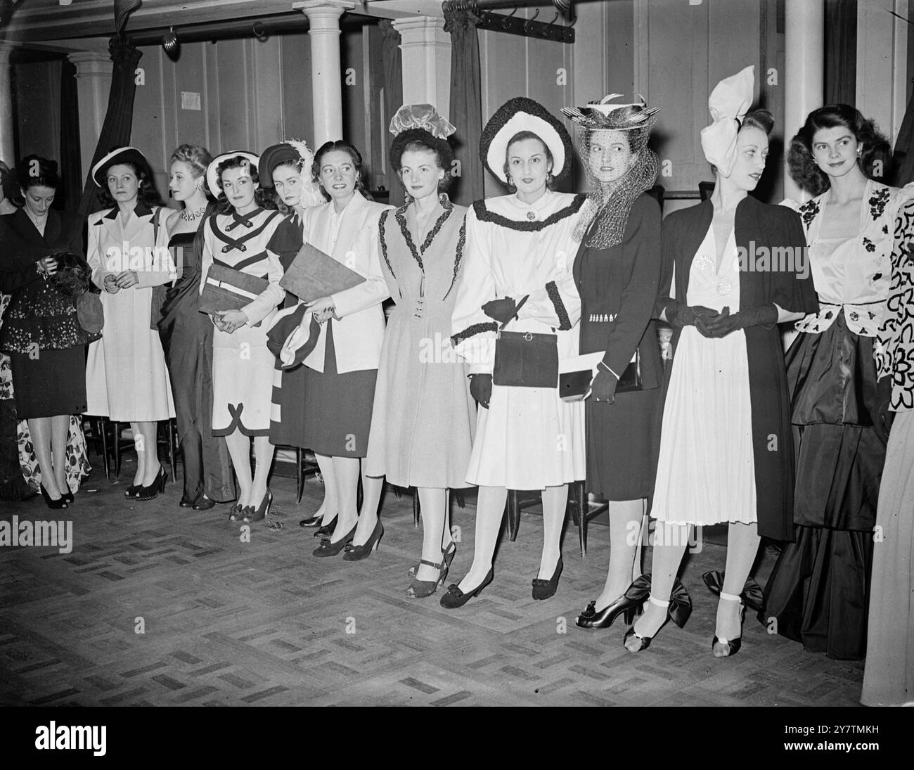 British Milliners - rehearsal for Midnight Parade of Fashion - The ...