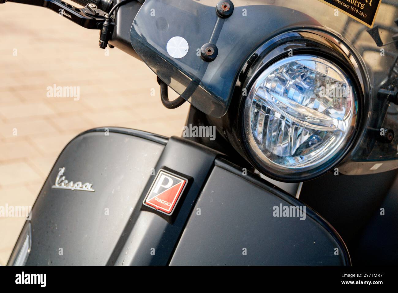 Vespa. Ribble Valley Scooter Rally 2024 Stock Photo - Alamy