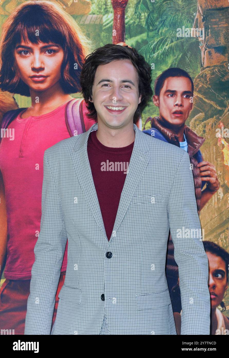 Nicholas Coombe at the Los Angeles premiere of 'Dora And The Lost City ...