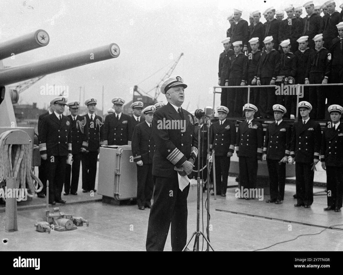 New US Navy Commander in Europe takes over at Southampton ...