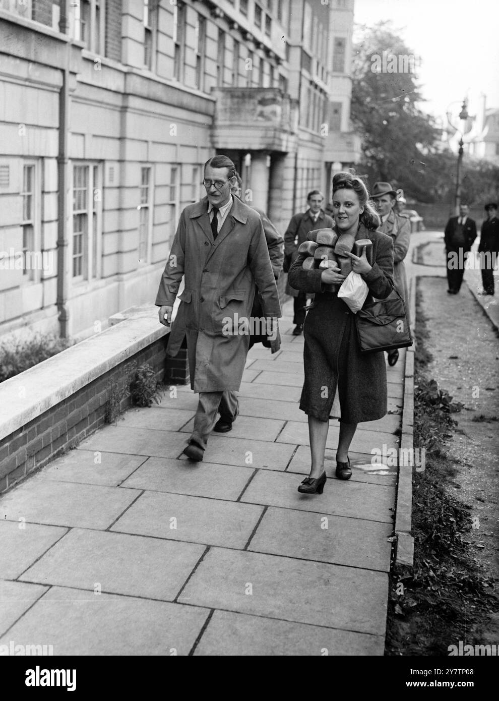 General views of squatters at Duchess of Bedford House , Kensington ...