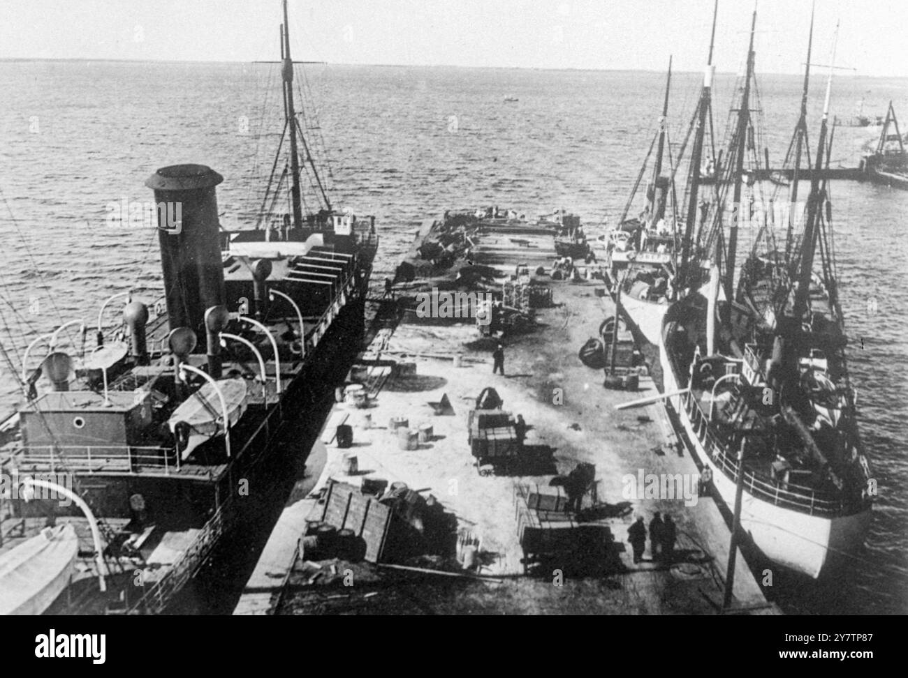 The icebreaker " Malyguin " in the Port of Archangel ( Arkhangelsk ...