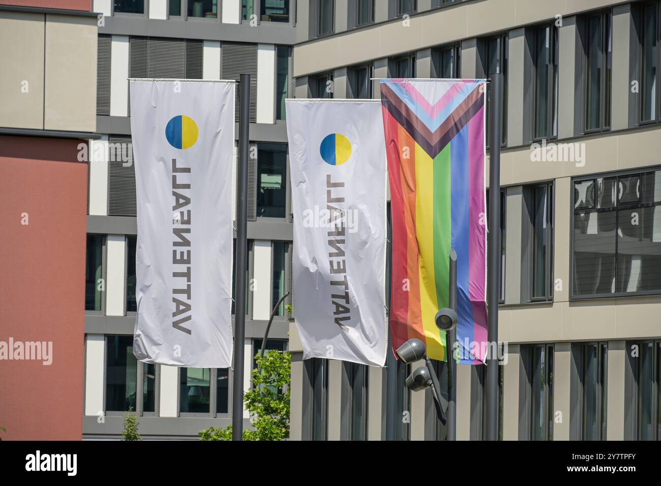 Vattenfall Germany headquarters, Hildegard-Knef-Platz, Schöneberg ...