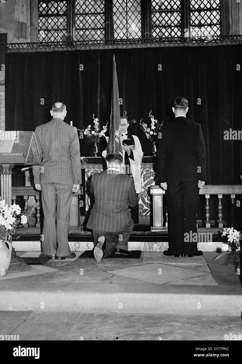 SPECIAL FOR WESTERN MORNING NEWSThe Reverend R M La Porte Payne during ...