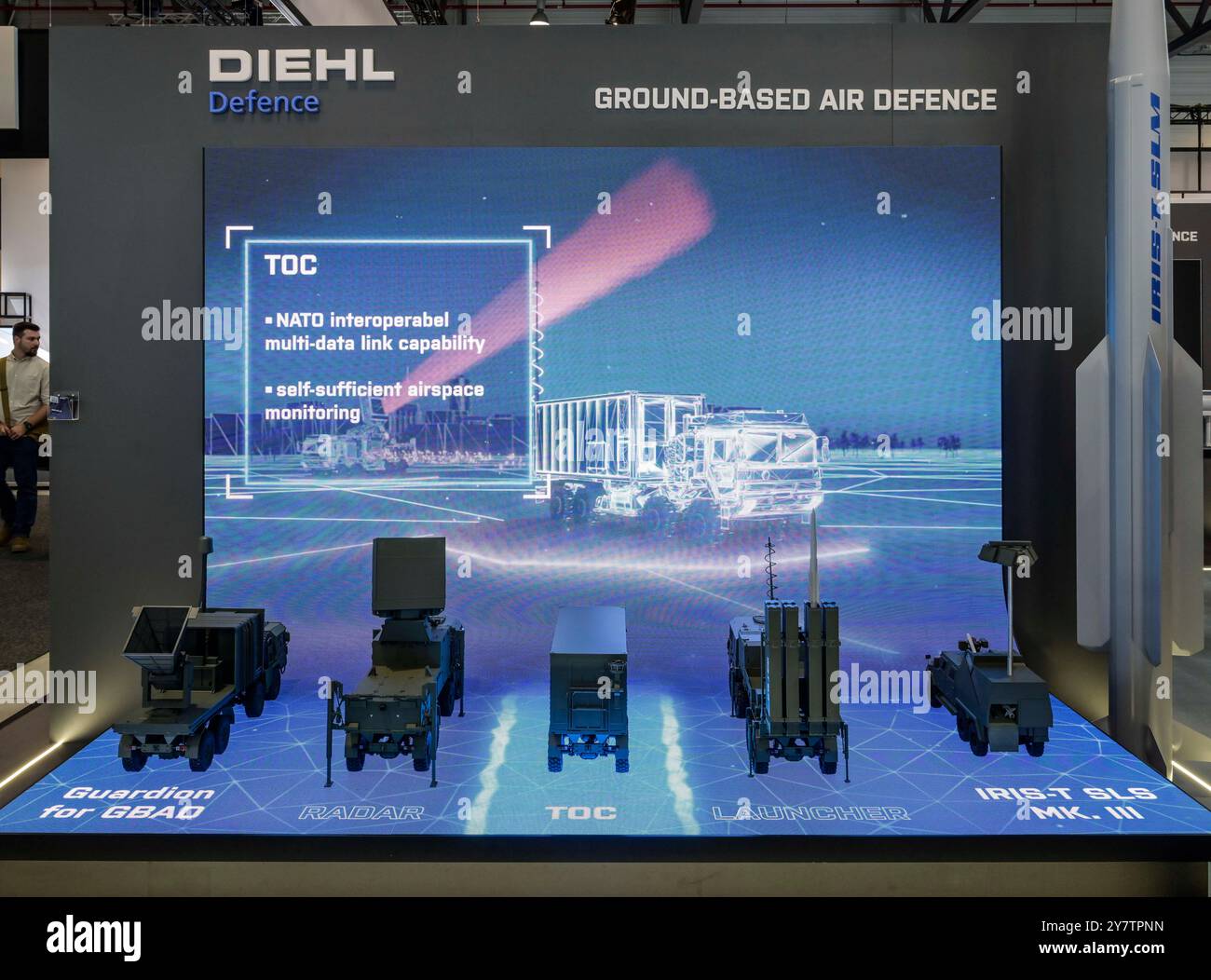 Diehl Defence, IRIS-T SLM missile defense system, ILA 2024 ...