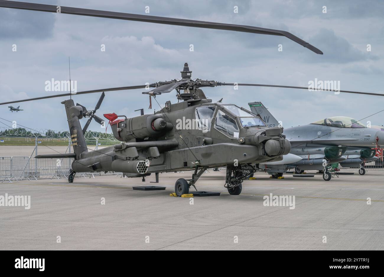 US Airforce Boeing AH-64 Apache, ILA 2024, International Aerospace ...