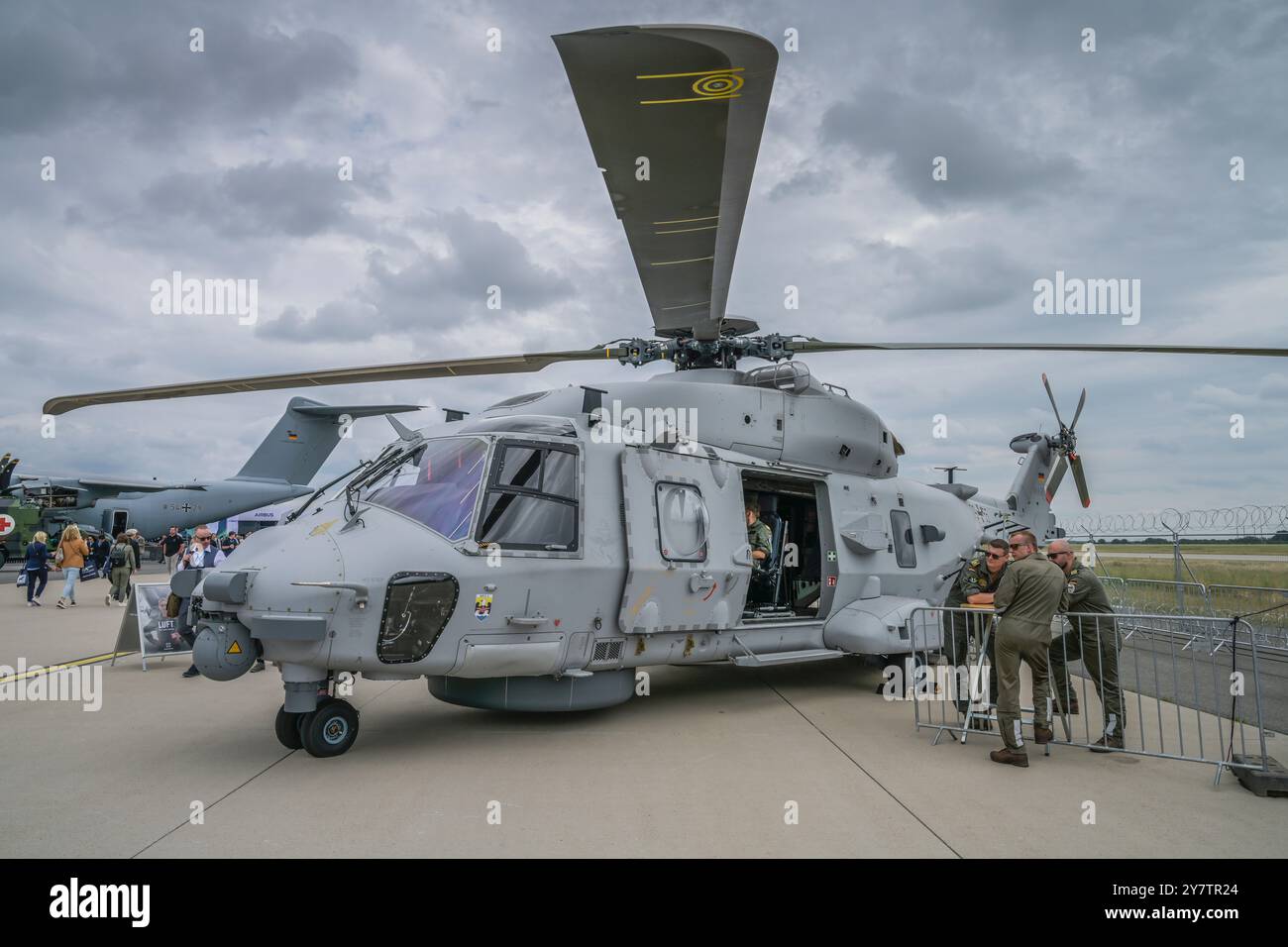 Multi-purpose helicopter NH-90 NTH Sea Lion German Navy, ILA 2024, International Aerospace ...