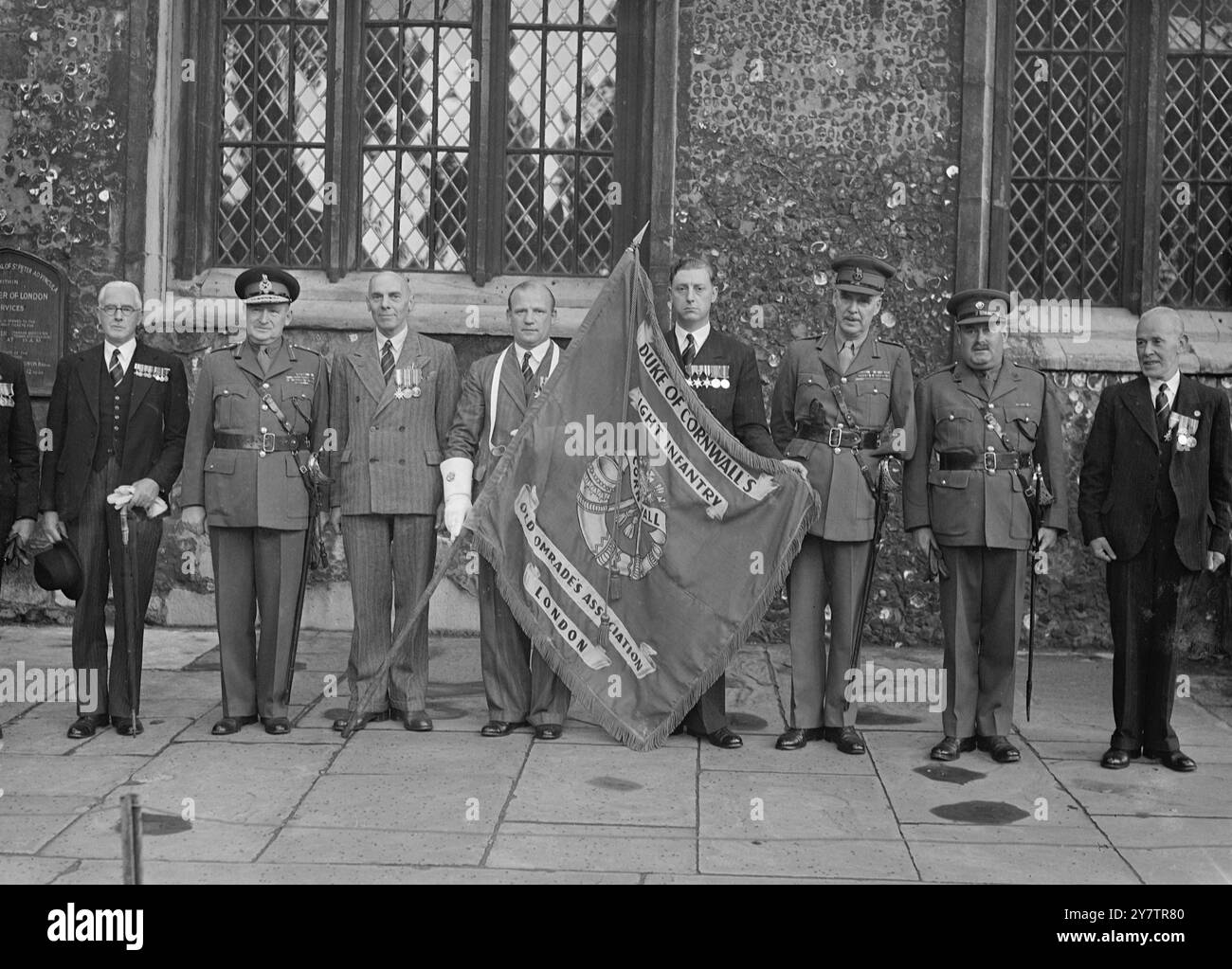 SPECIAL FOR WESTERN MORNING NEWS Members of the Old Comrades ...