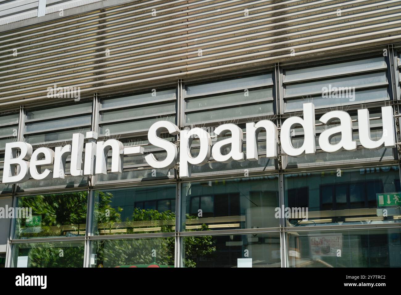 Spandau train station, Berlin, Germany, Bahnhof Spandau, Deutschland ...