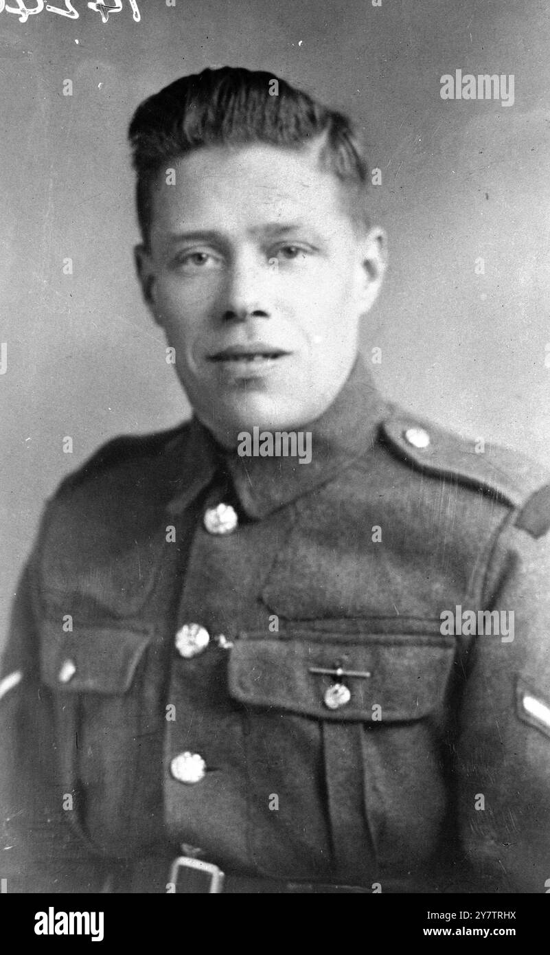 Lance-Corporal Edward George Jenkins of Larcom Street, Southwark who ...