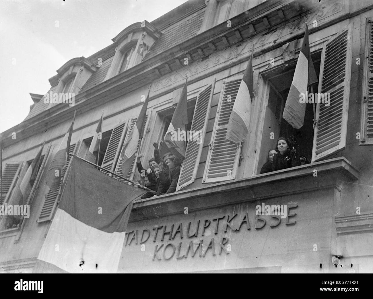 Ww2 the liberation of alsace Black and White Stock Photos & Images - Alamy