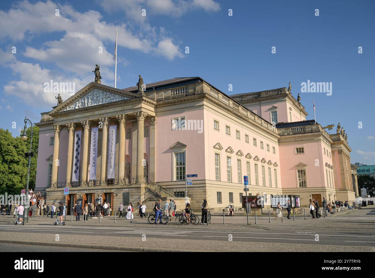 State Opera, Unter den Linden, Mitte, Berlin, Germany, Staatsoper ...