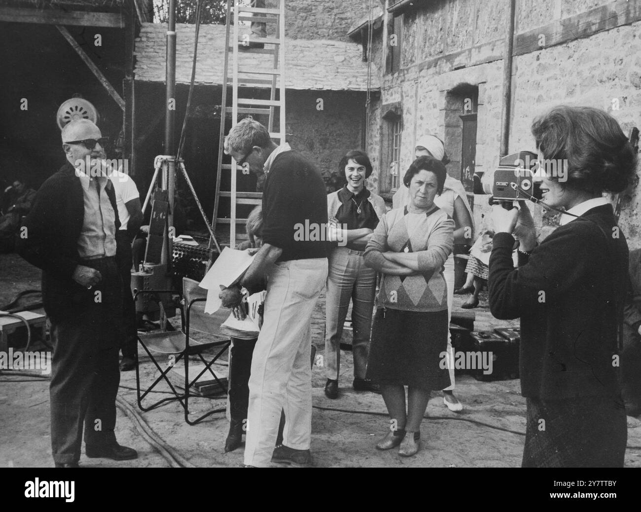 SCENE ONE; TAKE ONE OCTEVILLE LA VENELLE, NORMANDY: Back where he left ...