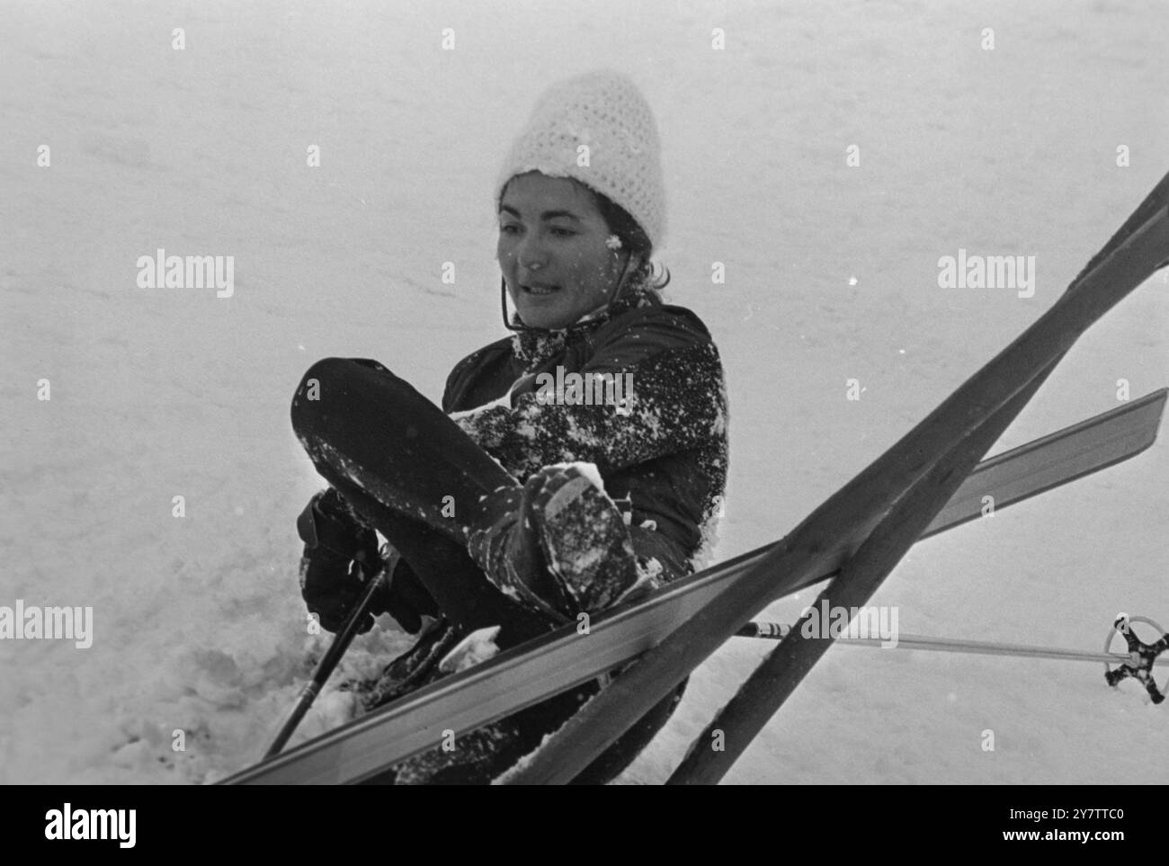 SLIP FOR A SKI STAR OBERSTAUFEN, GERMANY: Well. No harm done, anyhow ...