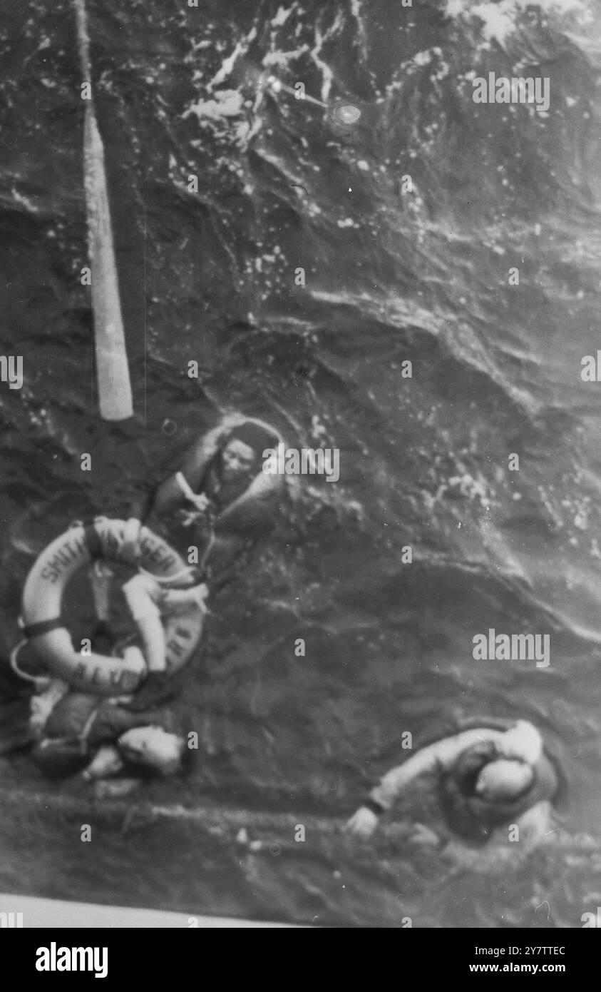 491163 SINKING FREIGHTER: LIFEBOAT SWAMPED, LONG BEACH, CALIF: AN ...