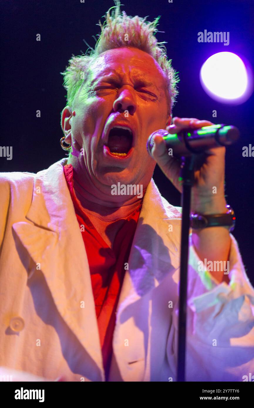 PIL in live at the AB | PIL en concert a l'AB Pix: Johnny Rotten Stock ...
