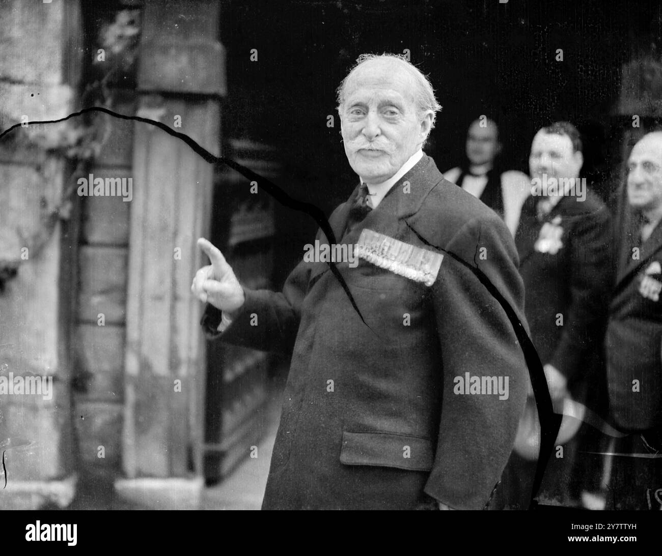 SIR IAN HAMILTON AT ANZAC DAY SERVICEA commemoration service took place ...