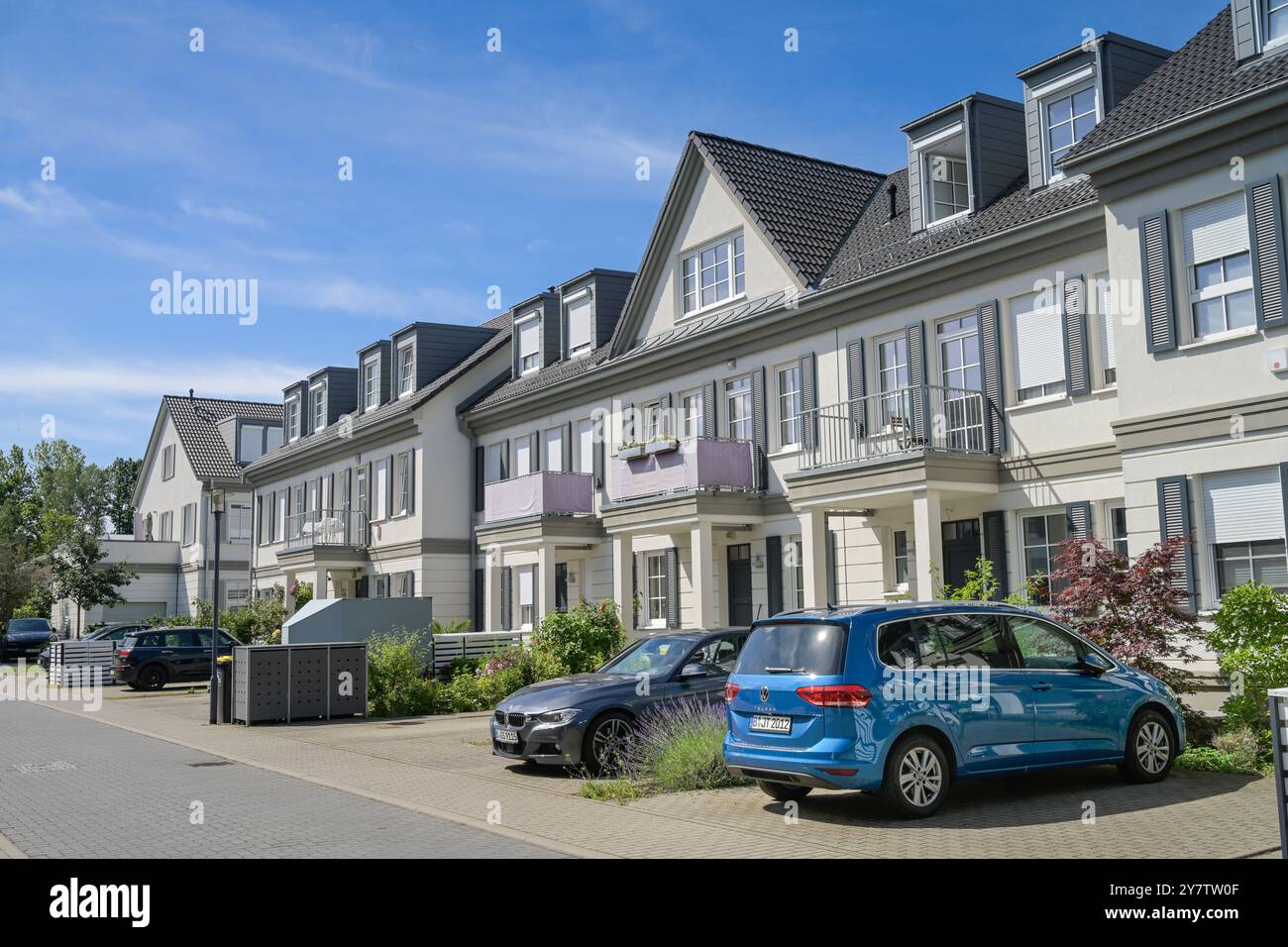 Terraced house settlement, In den Leonorengärten, Lankwitz, Steglitz ...