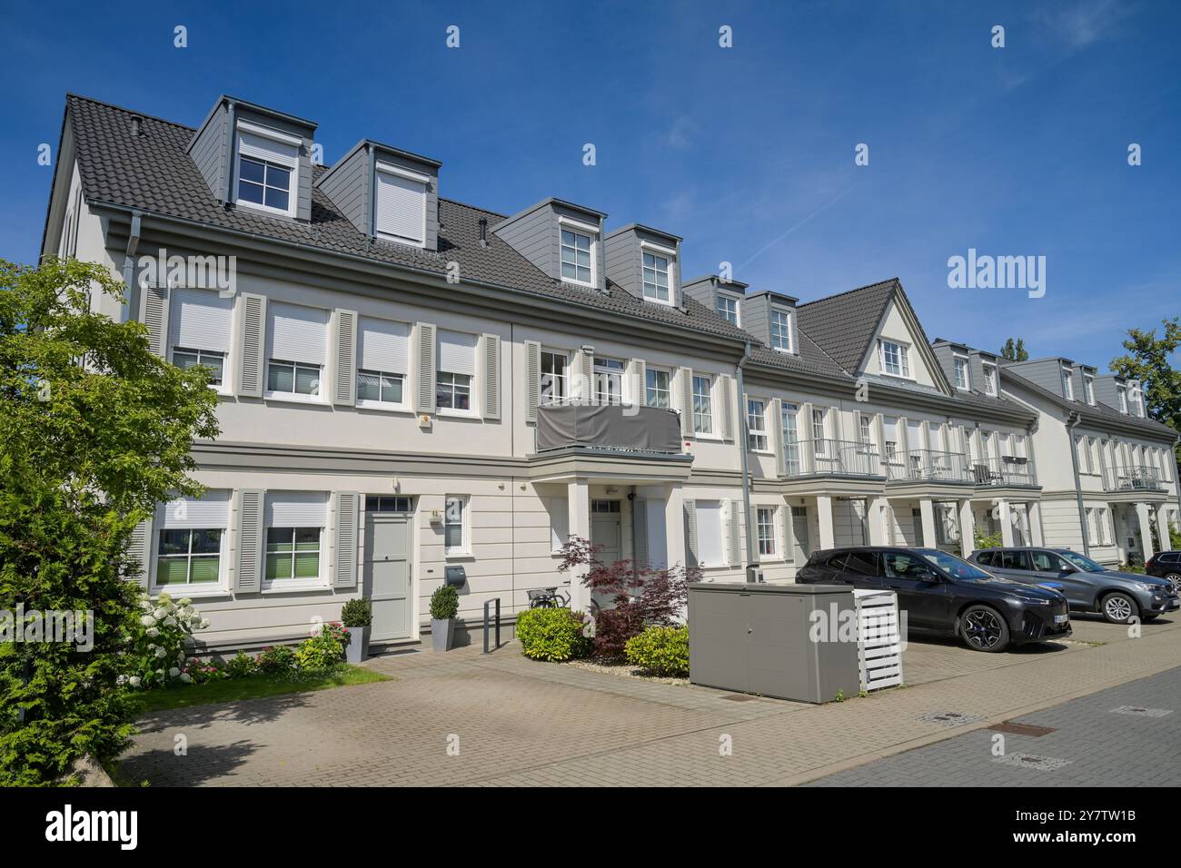 Terraced house settlement, In den Leonorengärten, Lankwitz, Steglitz ...