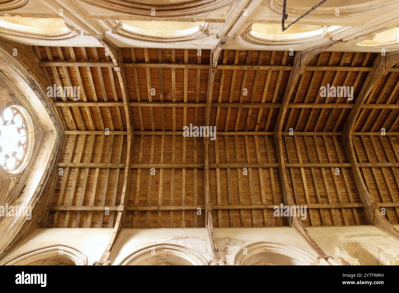 Wood roof and ceiling hi-res stock photography and images - Alamy