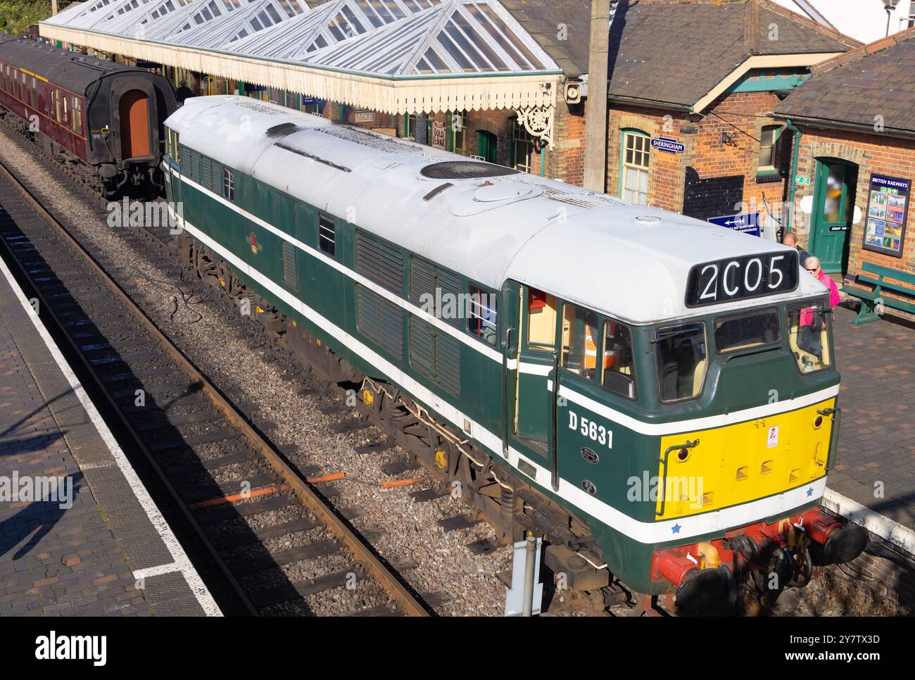 Class 31 diesel locomotive sheringham hi-res stock photography and ...