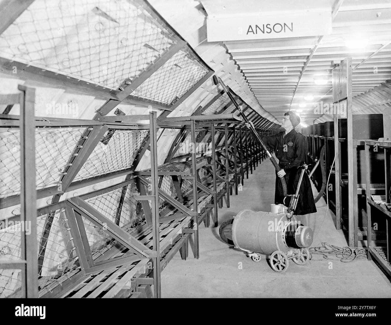 BOMB PROOF TOWNS 100 FEET UNDERGROUND TO HOUSE LONDON 'S POPULATION IN ...